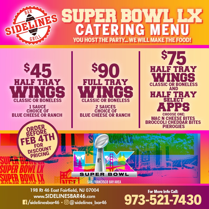 Sidelines Bar & Grill | Sports Bar & Live Country Music | Fairfield, NJ